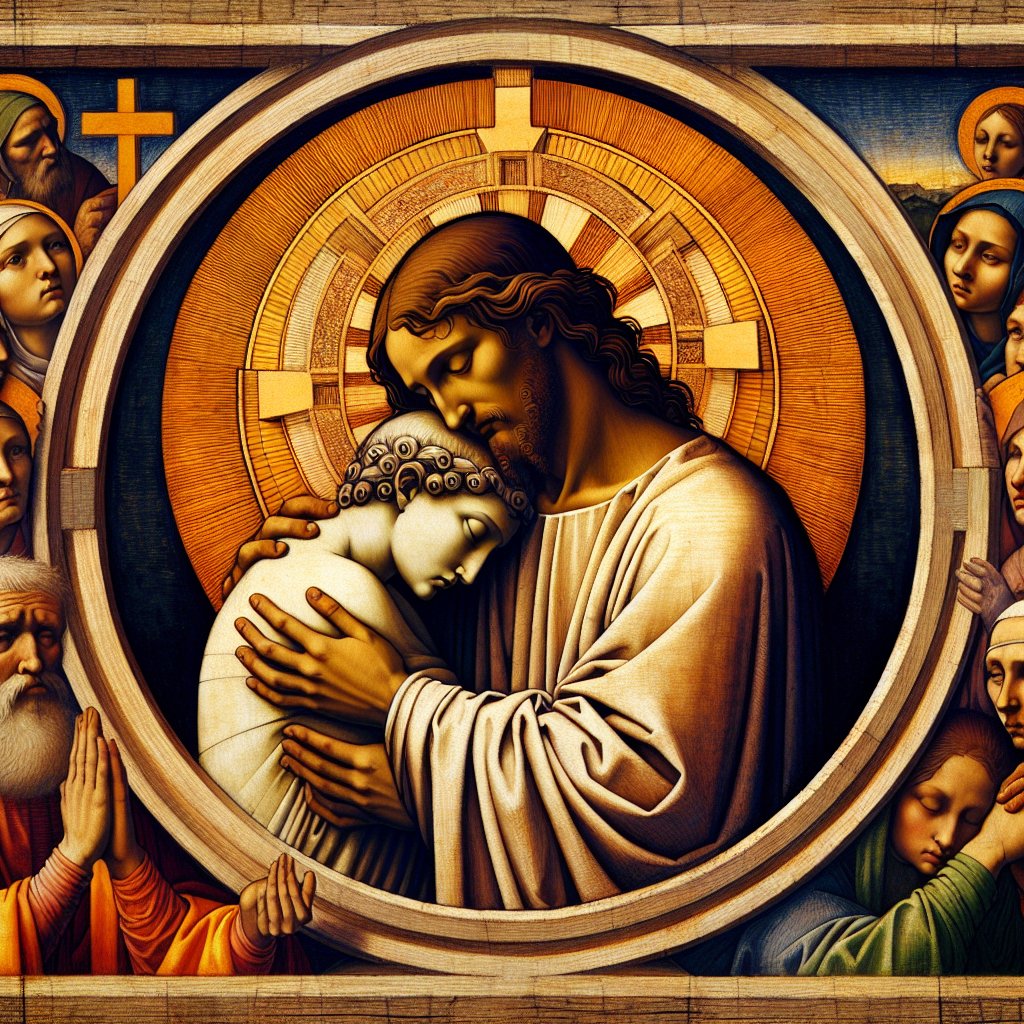 when we embrace the | Bible Art