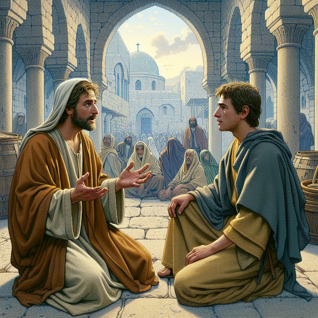 John 9:35 Artwork | Bible Art