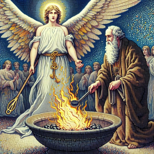 Isaiah 6 Artwork Bible Art