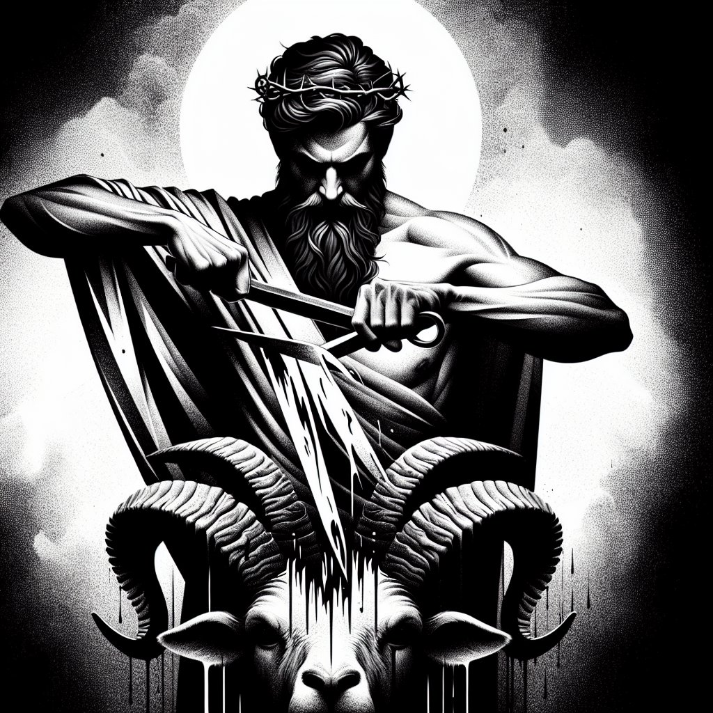 "In fierce anger he | Bible Art