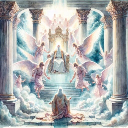 Isaiah 6 Artwork Bible Art