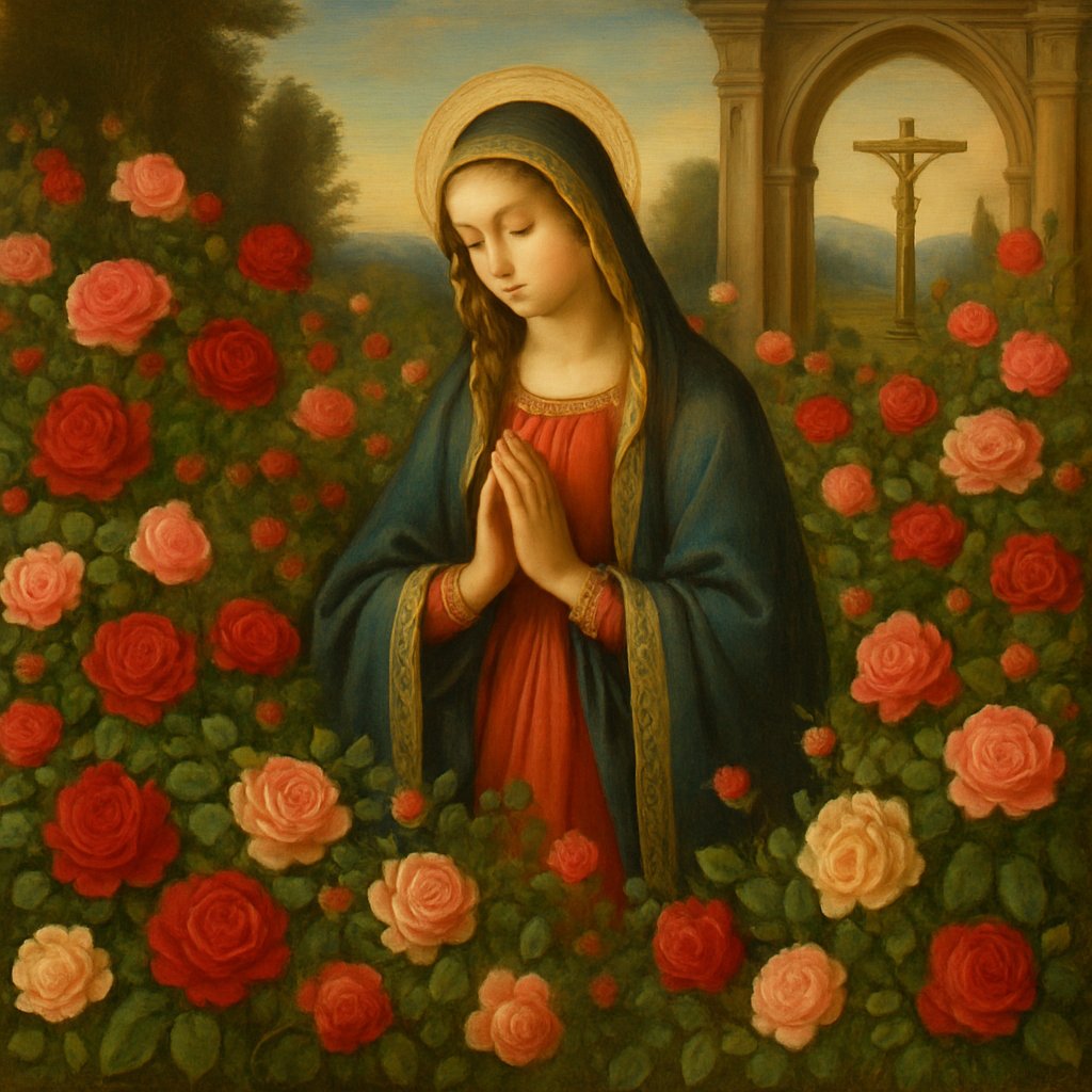 a rose garden | Bible Art
