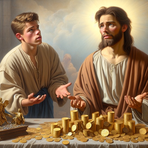 The Rich Young Ruler Artwork | Bible Art