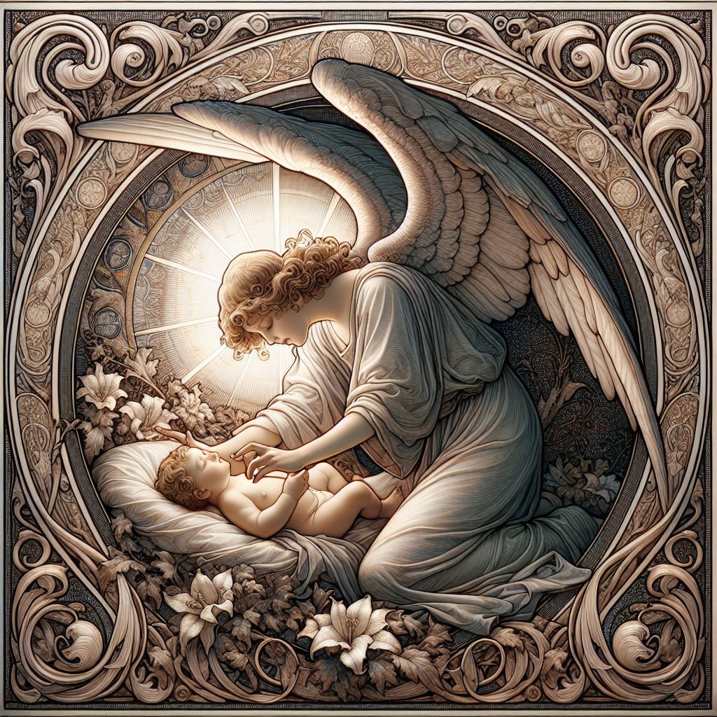God looking down on | Bible Art