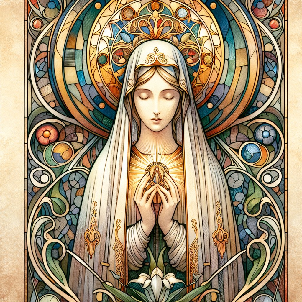 Our Lady of Fatima, | Bible Art