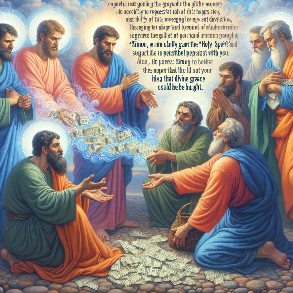 When Simon saw that | Bible Art