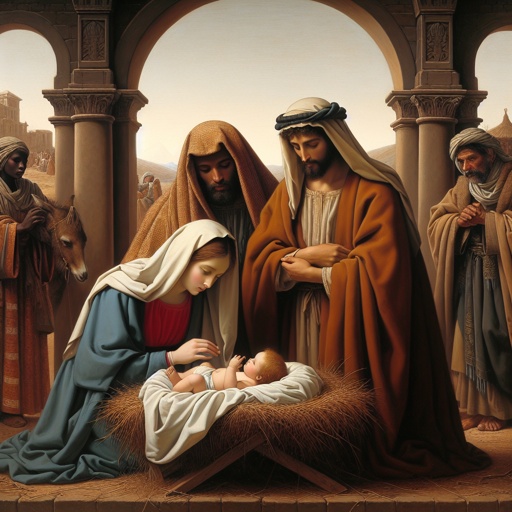 Joseph, Husband Of Mary Artwork | Bible Art