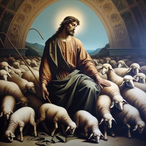 The Good Shepherd Artwork | Bible Art