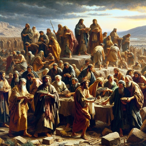 What does Judges 20:10 mean? | Bible Art