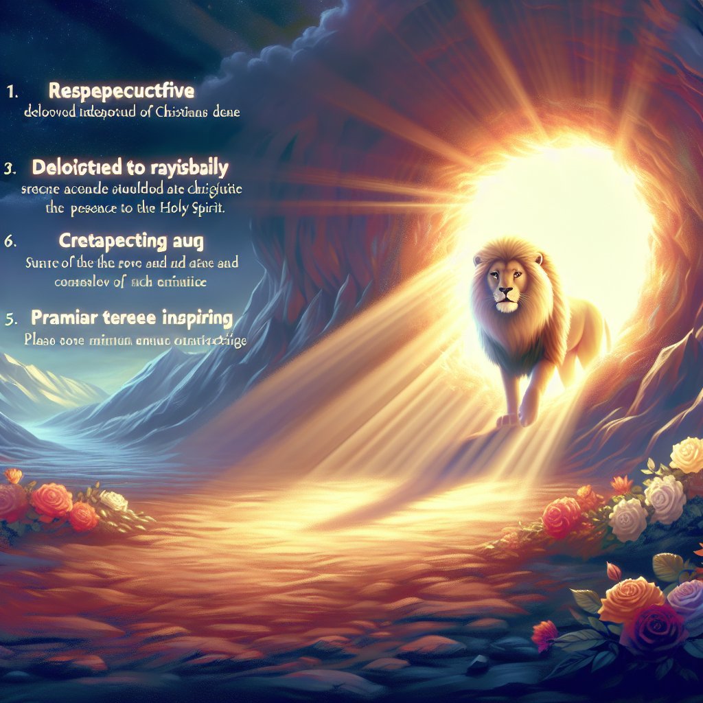 Daniel In The Lion’s Den Artwork | Bible Art