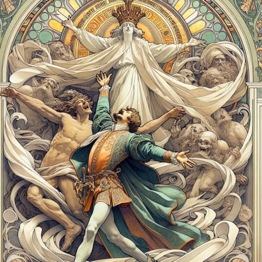Jesus Christ being c | Bible Art