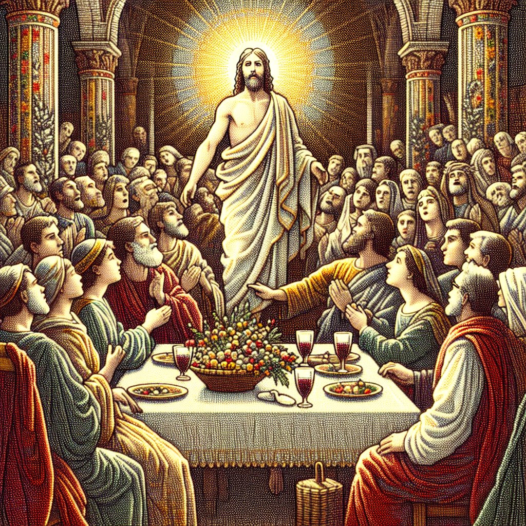 Him God raised up th | Bible Art