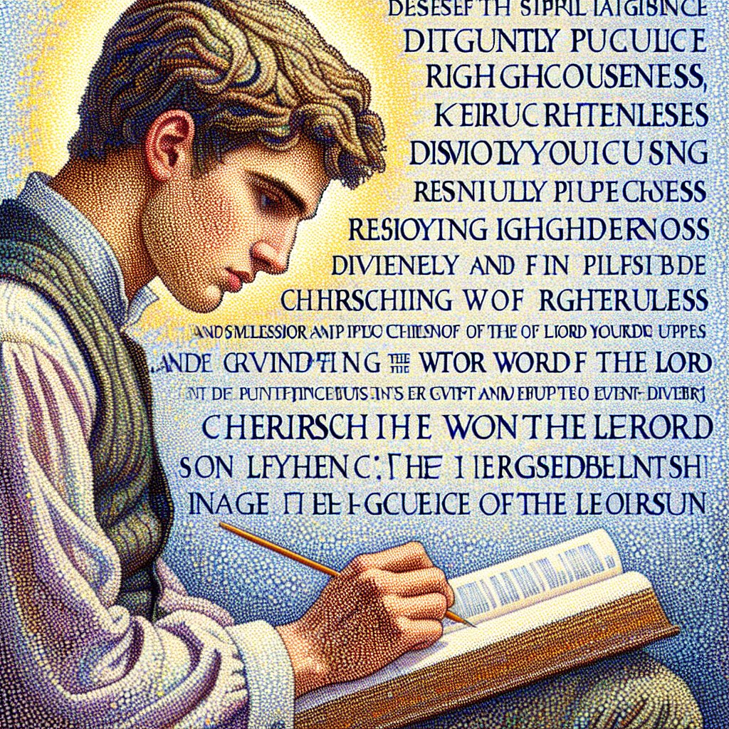 Psalms 119:9-16 Artwork | Bible Art