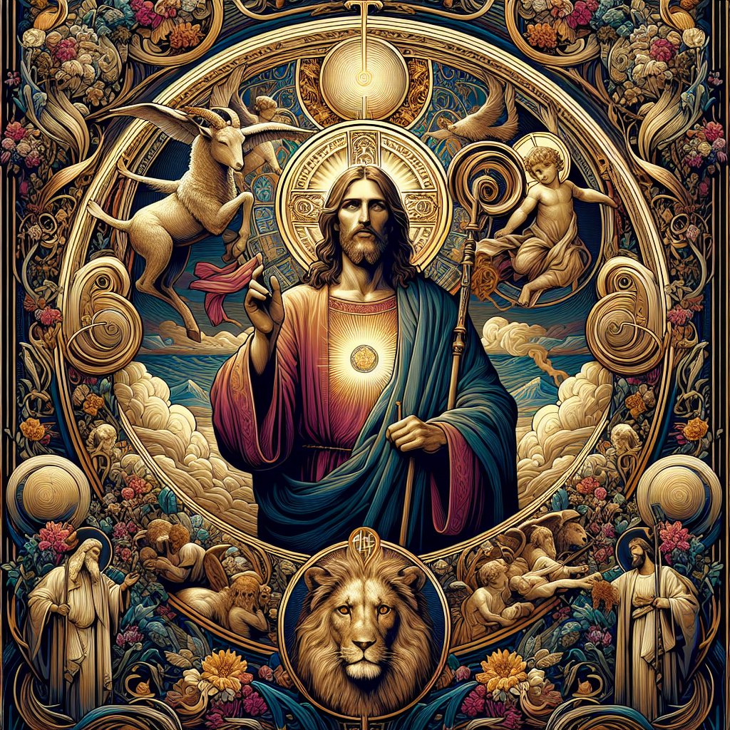 Jesus, according to | Bible Art