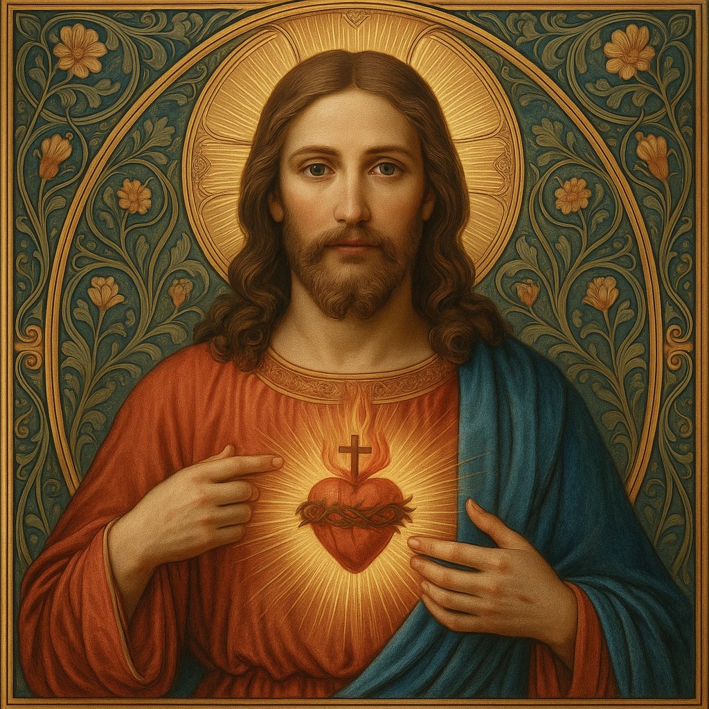 Sacred Heart of Jesu | Bible Art