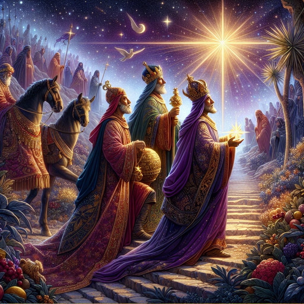 The three Wise Men | Bible Art