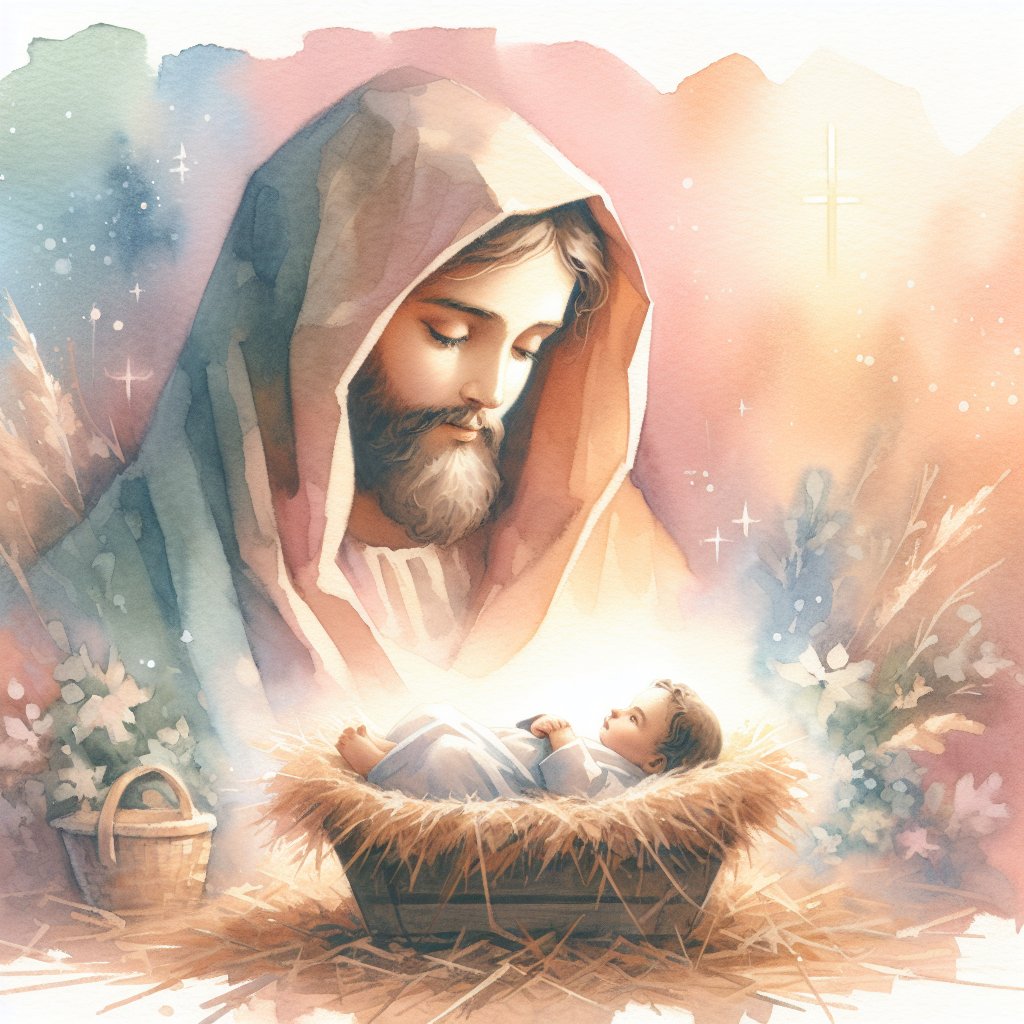 Infant Jesus in the | Bible Art