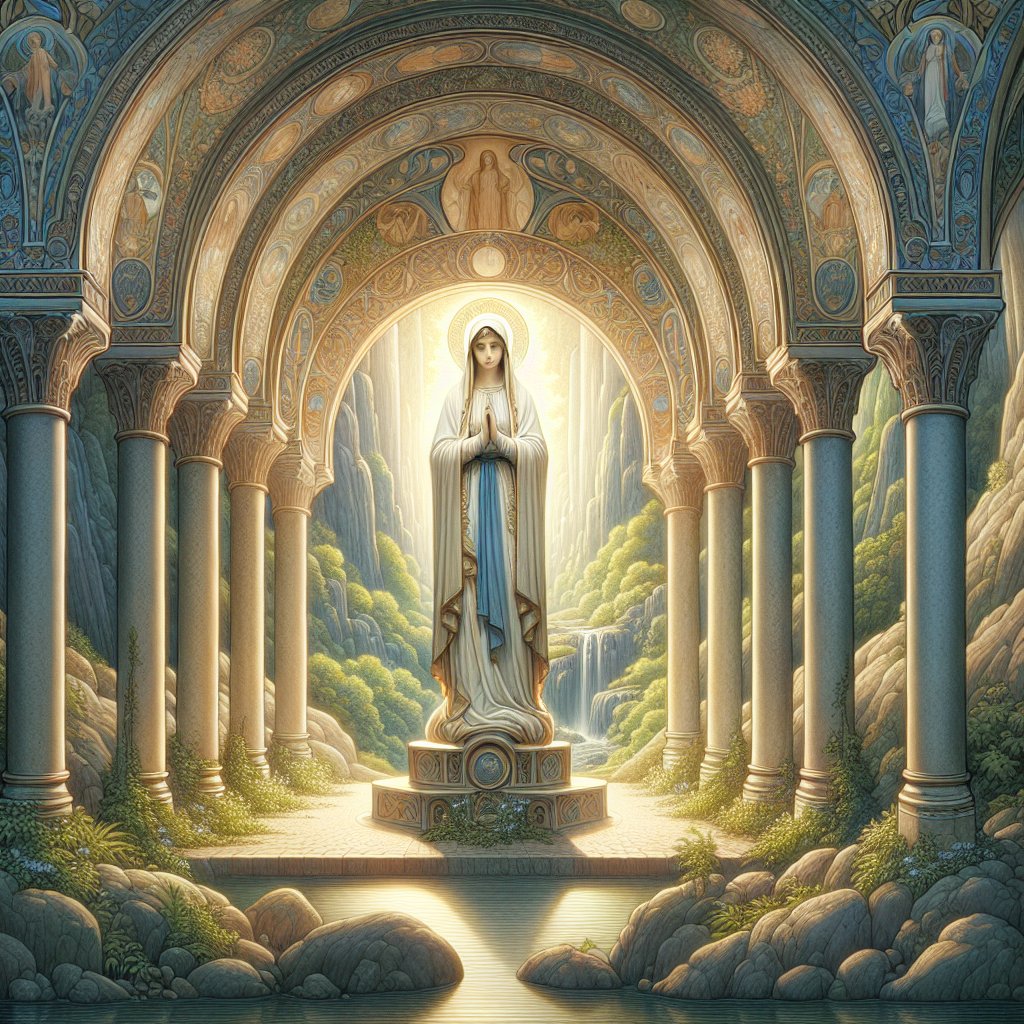 Our Lady of Lourdes | Bible Art