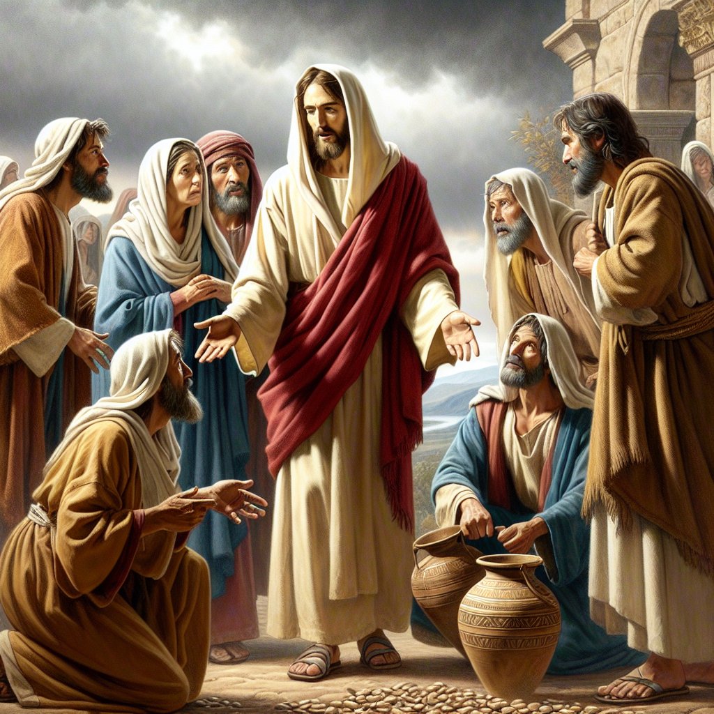 Jesus's mother and b | Bible Art