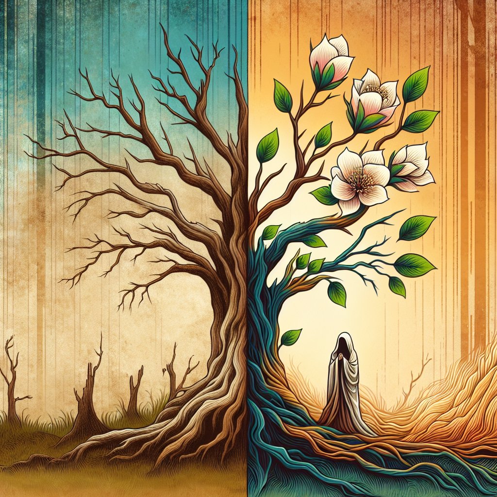New Life vs Old life | Bible Art