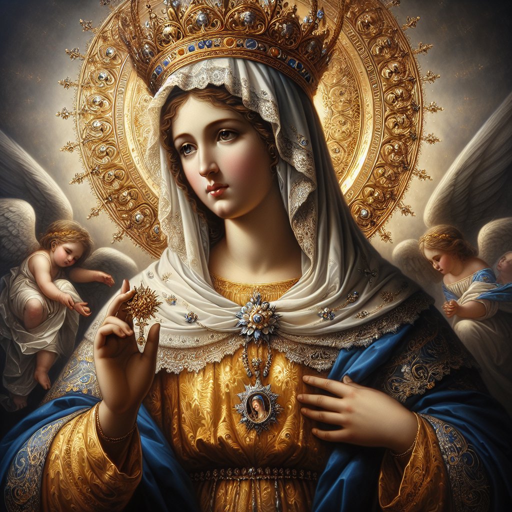 The Mother of God Qu | Bible Art