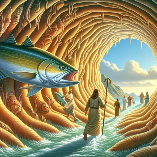 Loaves And Fishes Artwork | Bible Art