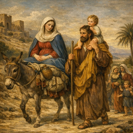 Joseph, Husband Of Mary Artwork | Bible Art