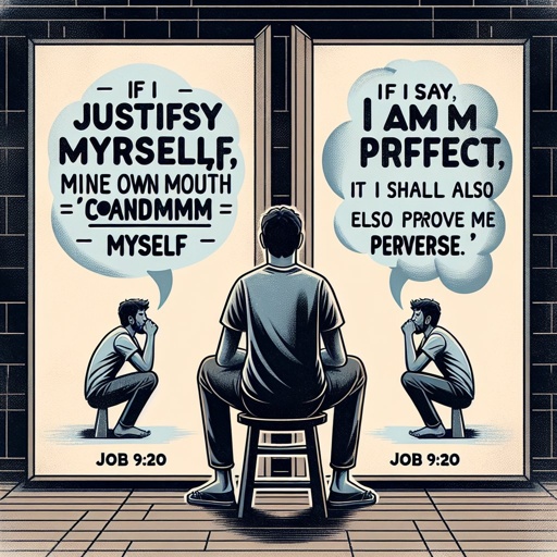 What does Job 20:9 mean? | Bible Art