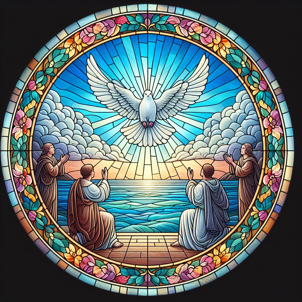 Holy Spirit Dove com | Bible Art