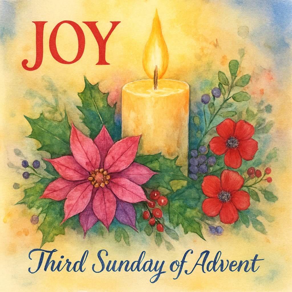 third sunday of Adve | Bible Art