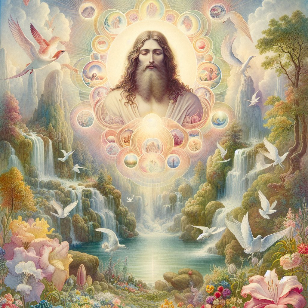 Imagine Jesus Christ | Bible Art