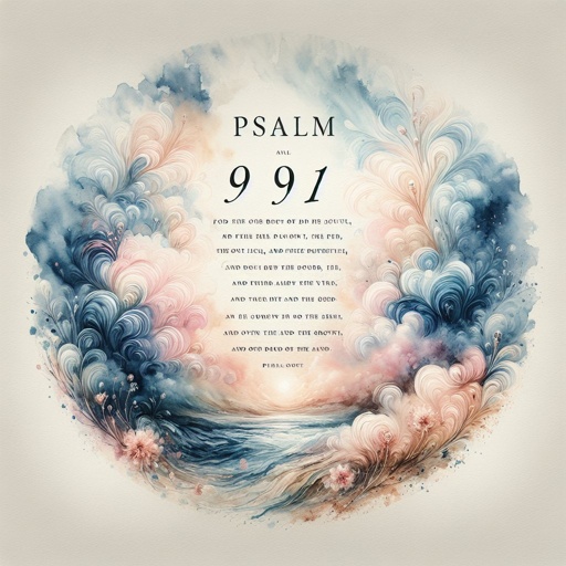 Psalm 91 Artwork Bible Art