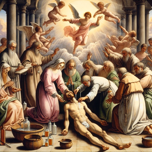 Visualize a divine f | Bible Art