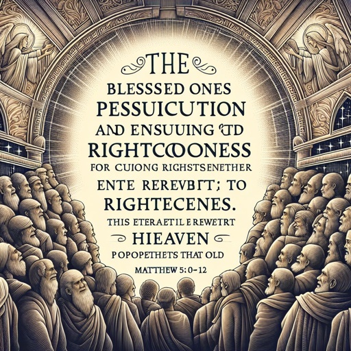 Matthew 5 10 Artwork Bible Art