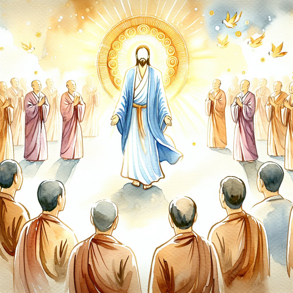 Jesus's second comin | Bible Art