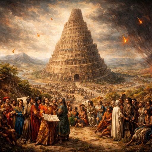 The Tower Of Babel Artwork | Bible Art