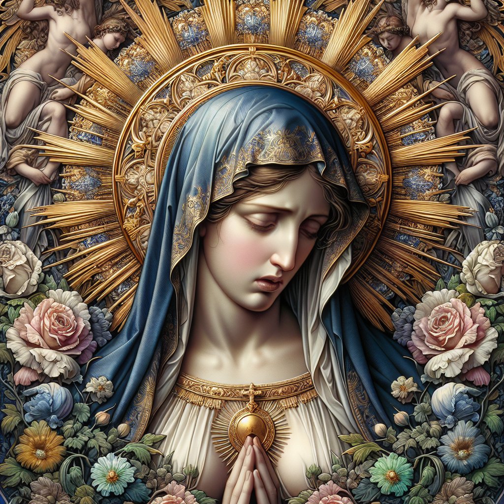 Our Lady of Sorrows, | Bible Art