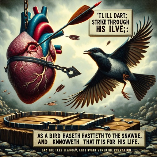 What does Proverbs 23:7 mean? | Bible Art