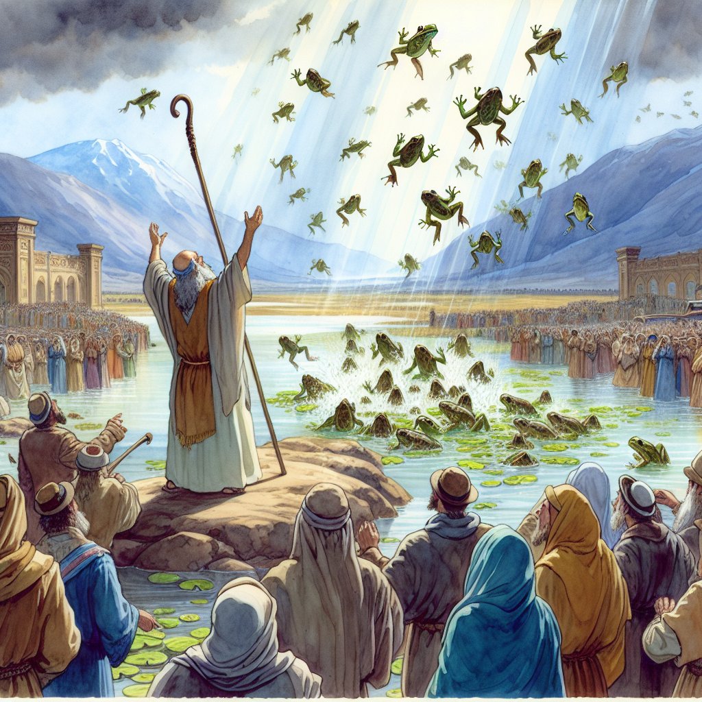 Exodus 17 Artwork Bible Art