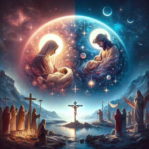 Shepherds At Jesus' Birth Artwork | Bible Art