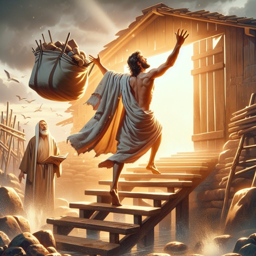 What does Luke 5:25 mean? | Bible Art