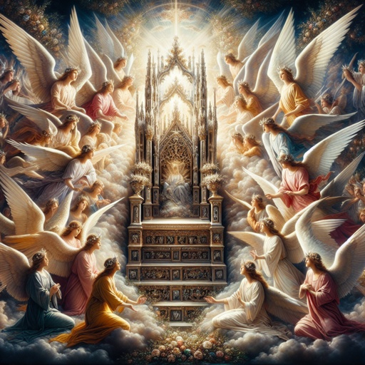 The Great Throne Of God Artwork | Bible Art