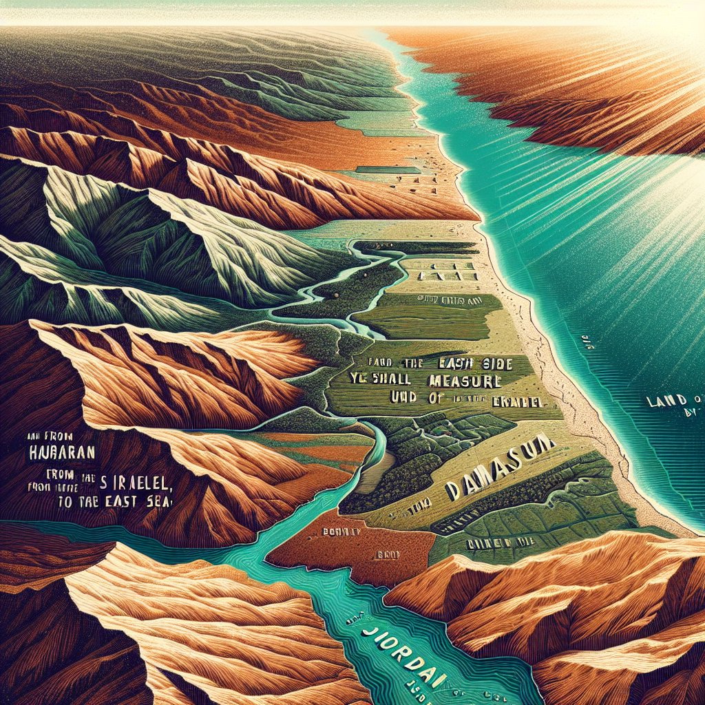 What does Ezekiel 47:18 mean? | Bible Art