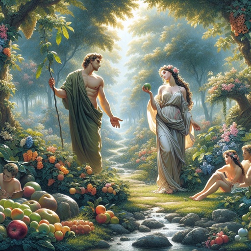 Adam And Eve Artwork | Bible Art