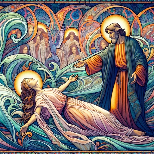 Genesis 22-8 | Bible Art