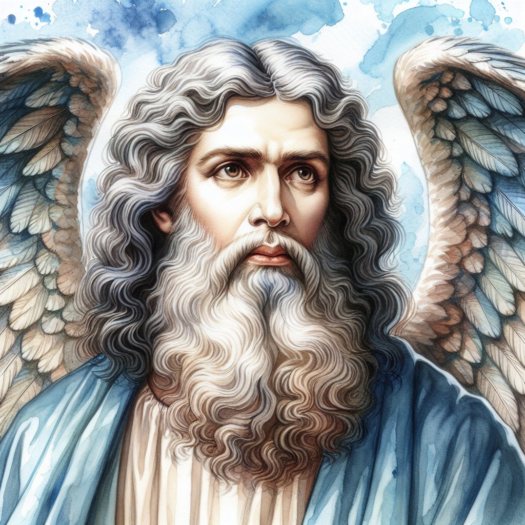 Prophet Samuel witho | Bible Art