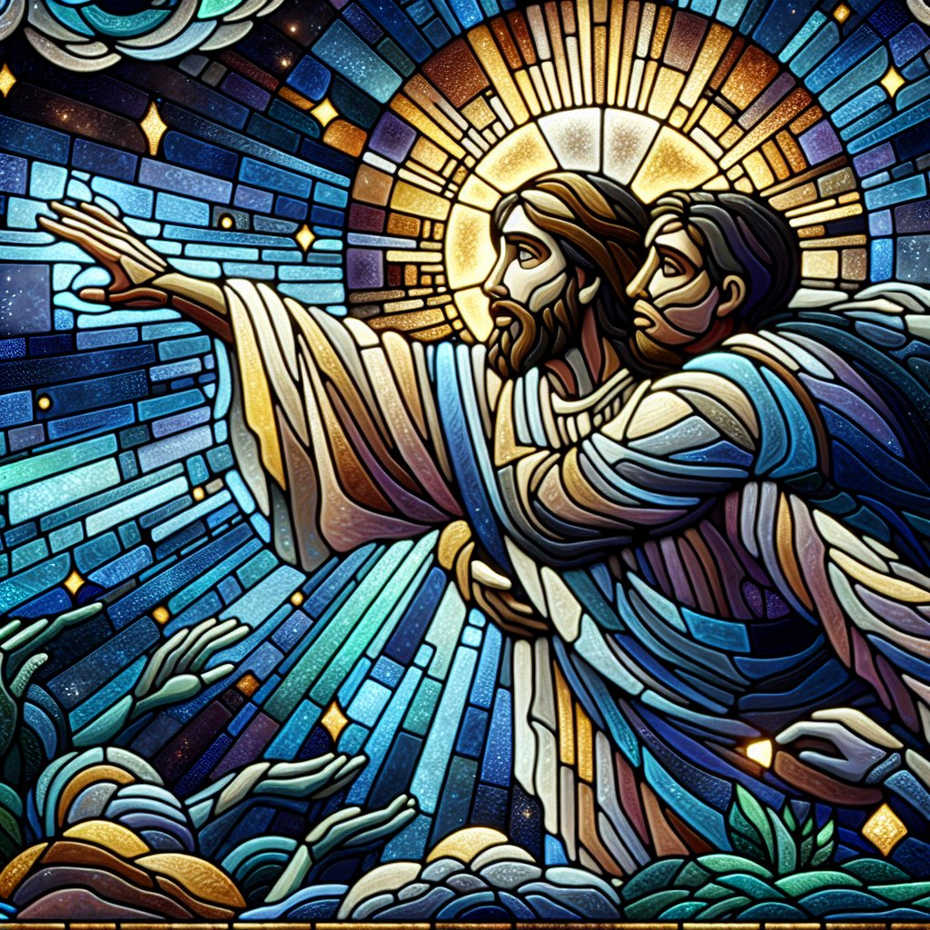 reaching out for hel | Bible Art