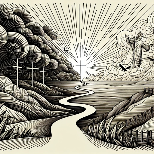 The parable of the W | Bible Art