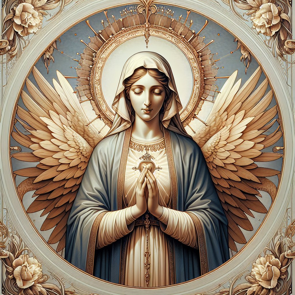 Blessed Virgin Mary | Bible Art