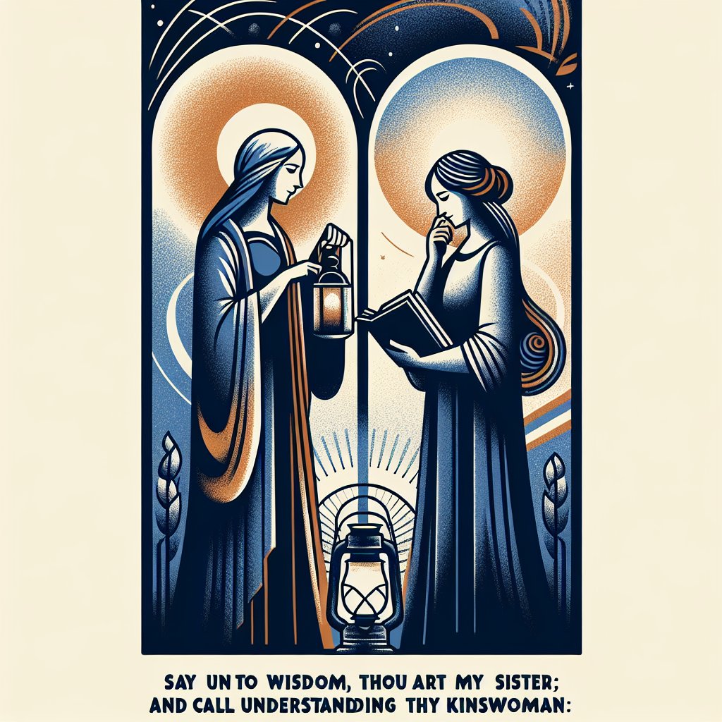 Proverbs 7:4 Artwork | Bible Art